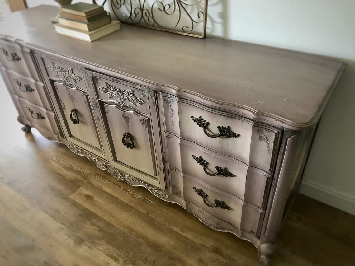 SOLD! One of a Kind, Vintage, Mid Century French Provincial Dresser ...