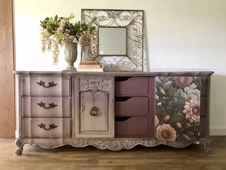 SOLD! One of a Kind, Vintage, Mid Century French Provincial Dresser ...