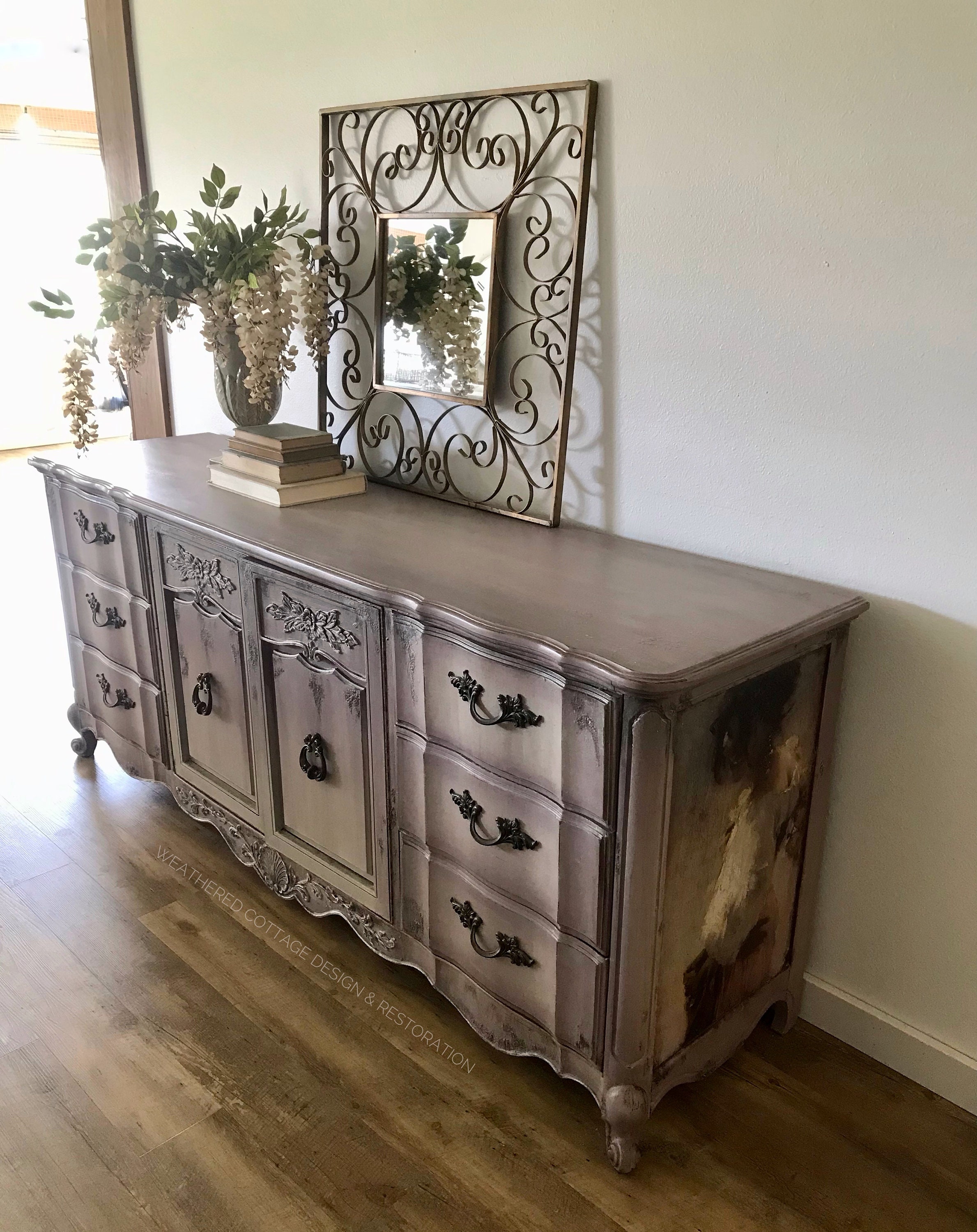 SOLD! One of a Kind, Vintage, Mid Century French Provincial Dresser ...