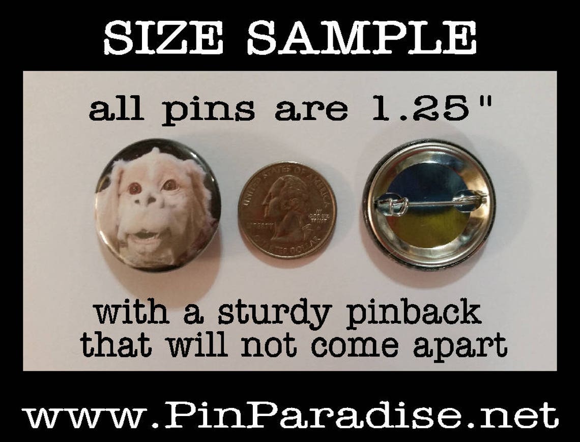Labyrinth Movie Badge Button Pin Set of 6 - Etsy