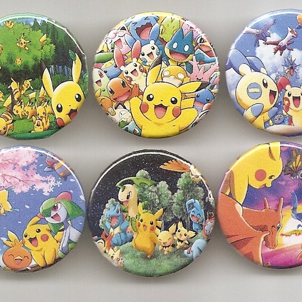 Pokemons Pin Badge - Etsy