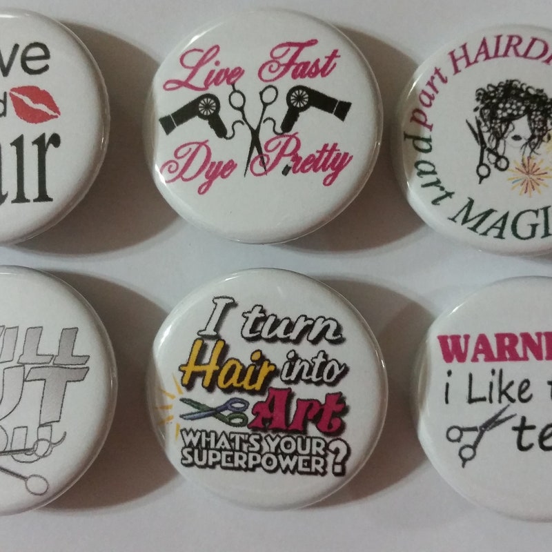 Custom Barber Pins - Etsy