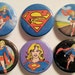Supergirl Comic Badge Button Pin Set of 6 - Etsy