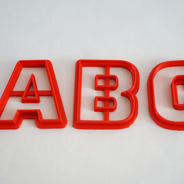 Abc Cookie Cutter - Etsy