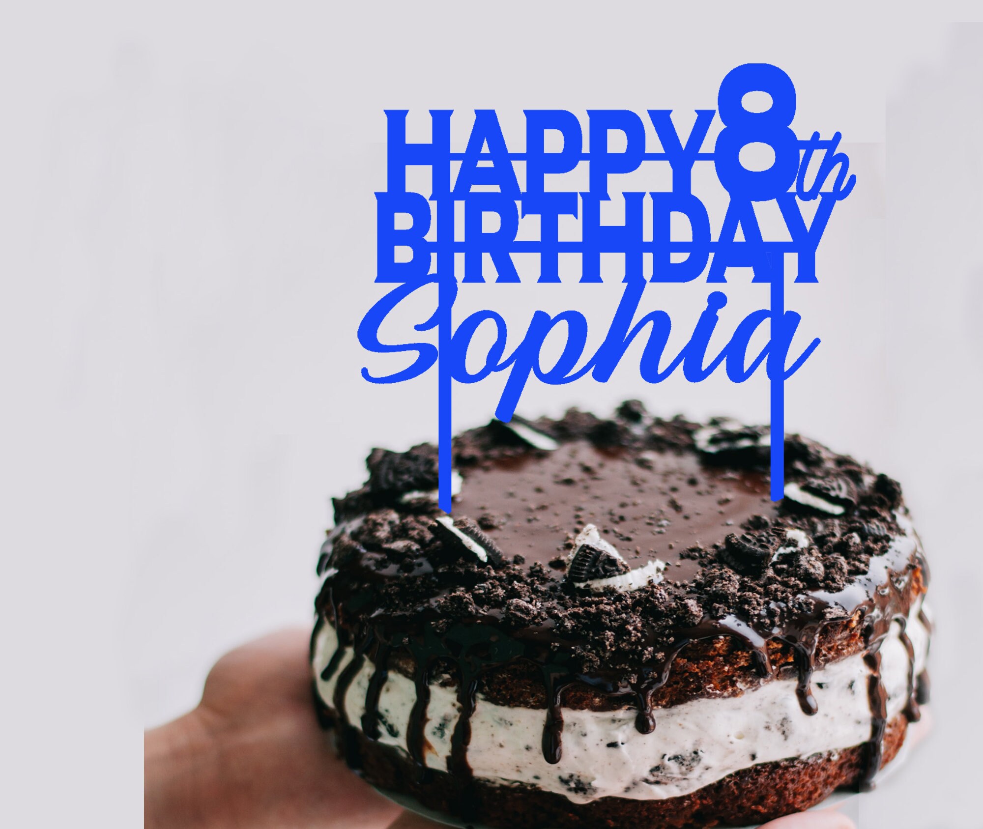 Personalized Cake Topper Birthday Cake Topper Cake Topper - Etsy
