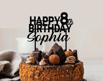 11 Cake Topper Eleven Cake Topper Eleven Birthday Decorations Eleven ...