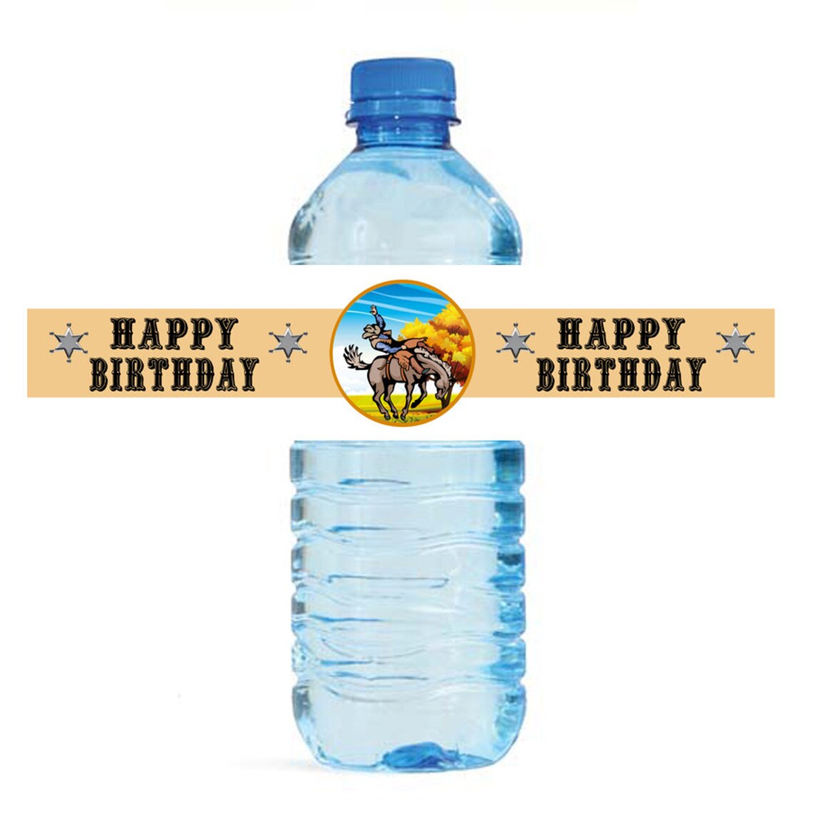 Printable Western Water Bottle Labels Western Birthday Labels | Etsy