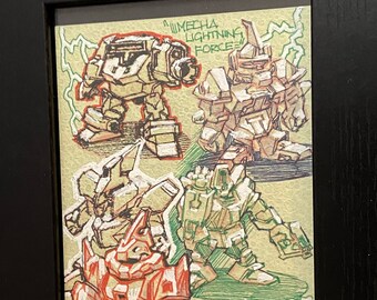 Mecha Frame - Etsy