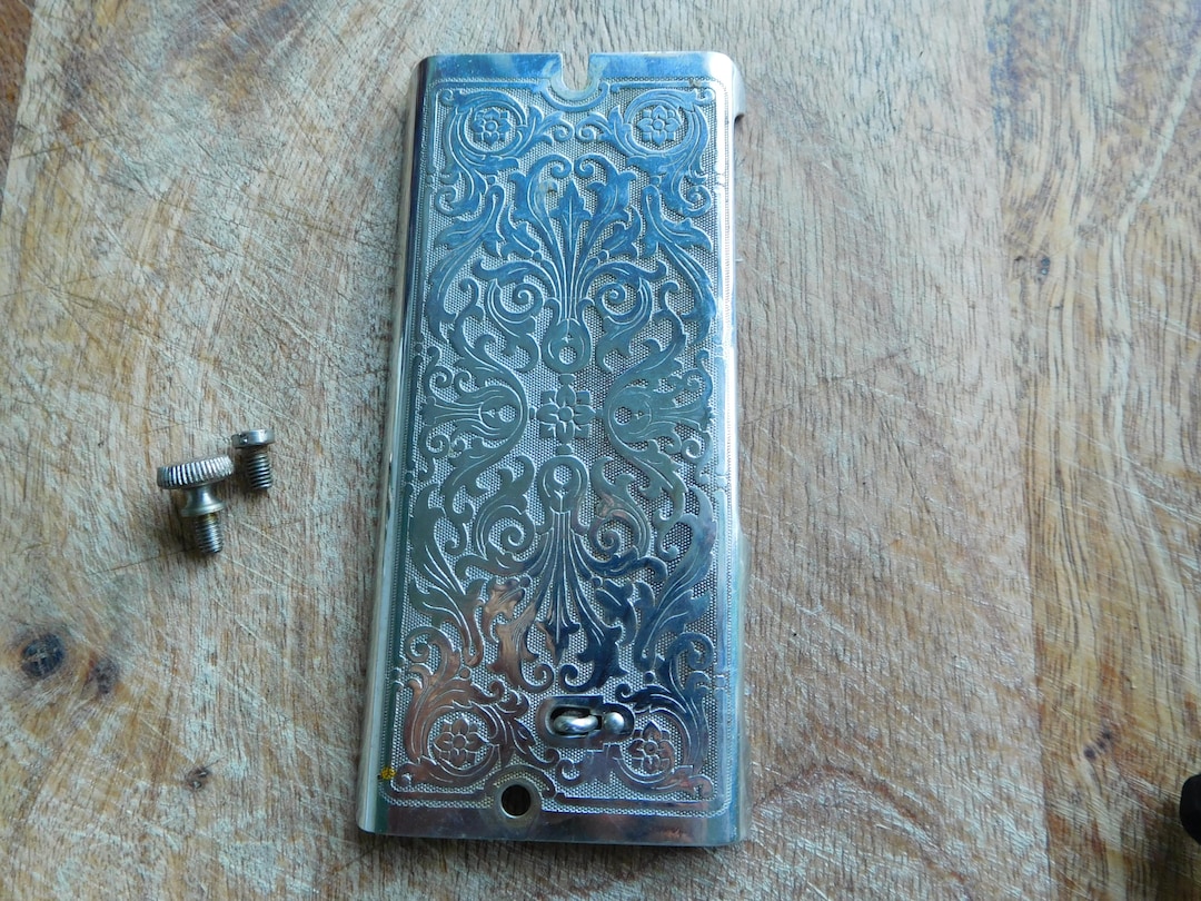 Vintage Singer 99K Sewing Machine Faceplate: Ornate Scroll Pattern - Etsy