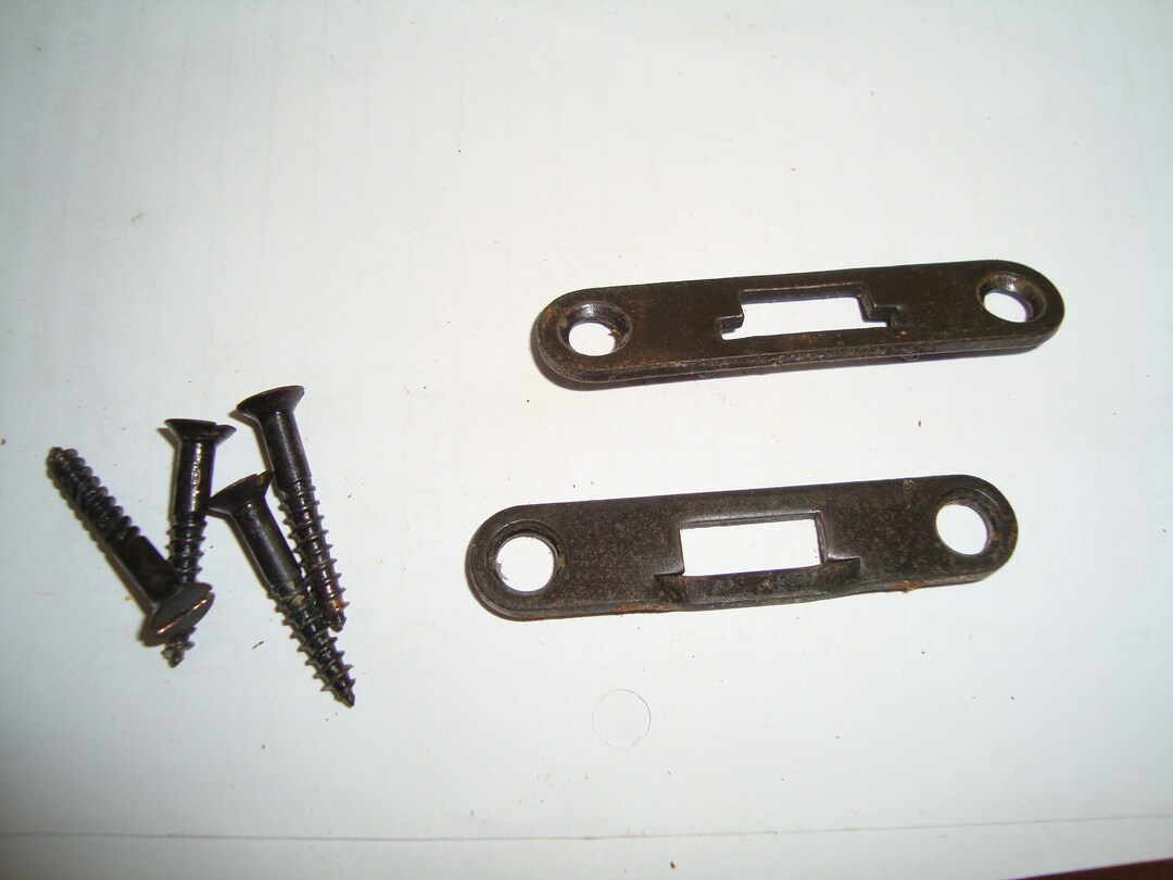 Singer Lower Case Fittings, Latch Plates, Parts From Bentwood Base ...