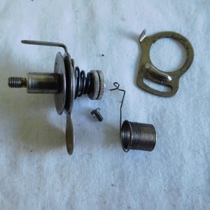 Vintage 28K 28 Singer Sewing Machine Upper Thread Tension Assembly With ...