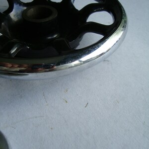 Singer Sewing Machine 9 Spoked Balance Wheel, Pulley Ex 99 99K & Stop ...