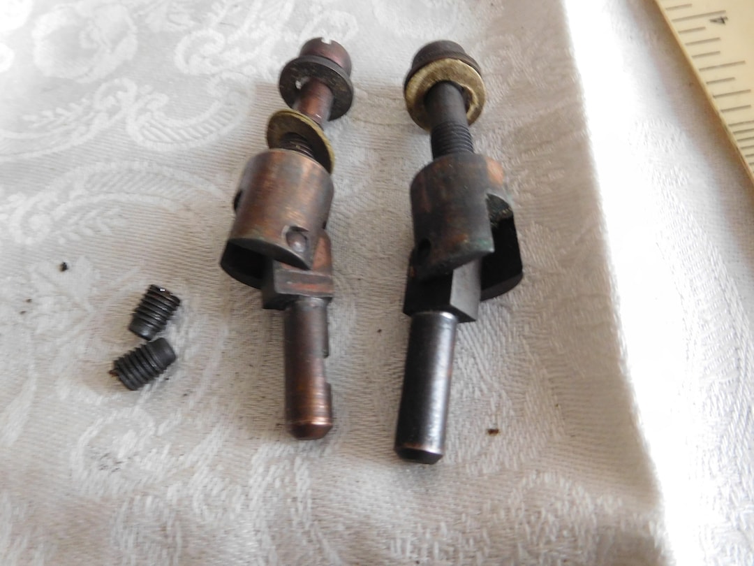 Singer Sewing Machine Case Lift Pin Hinges Tilt Over Fit 99K 66 128 Etc ...