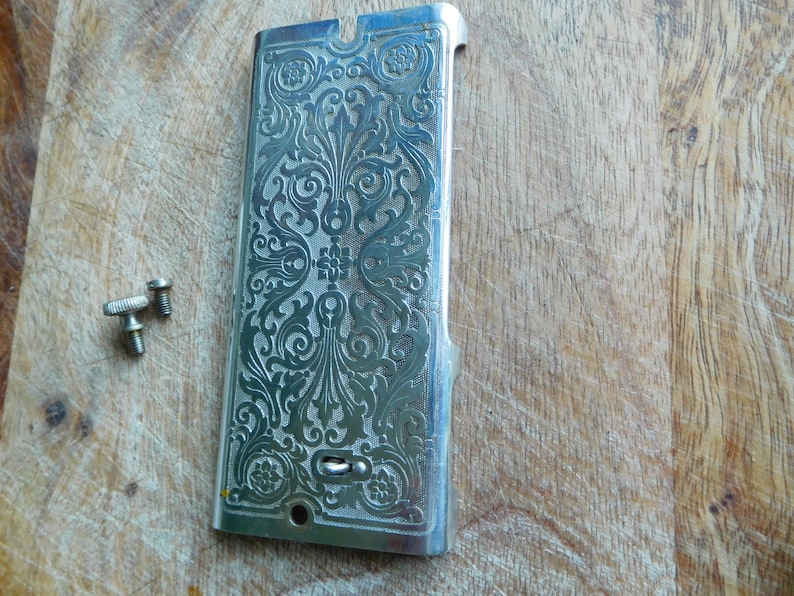 Vintage Singer 99K Sewing Machine Faceplate: Ornate Scroll Pattern - Etsy