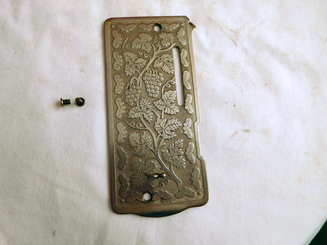 Vintage Singer 128K 128 Faceplate End Plate Cover Simanco 8361 From ...