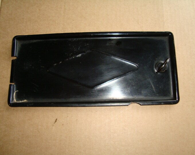 Vintage Black Singer Accessories Tray Cover or Lid Simanco Part 124404 ...
