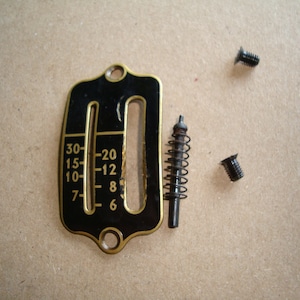 Singer 99K Stitch Length Indicator Cover Plate & Screws From 1957 ...