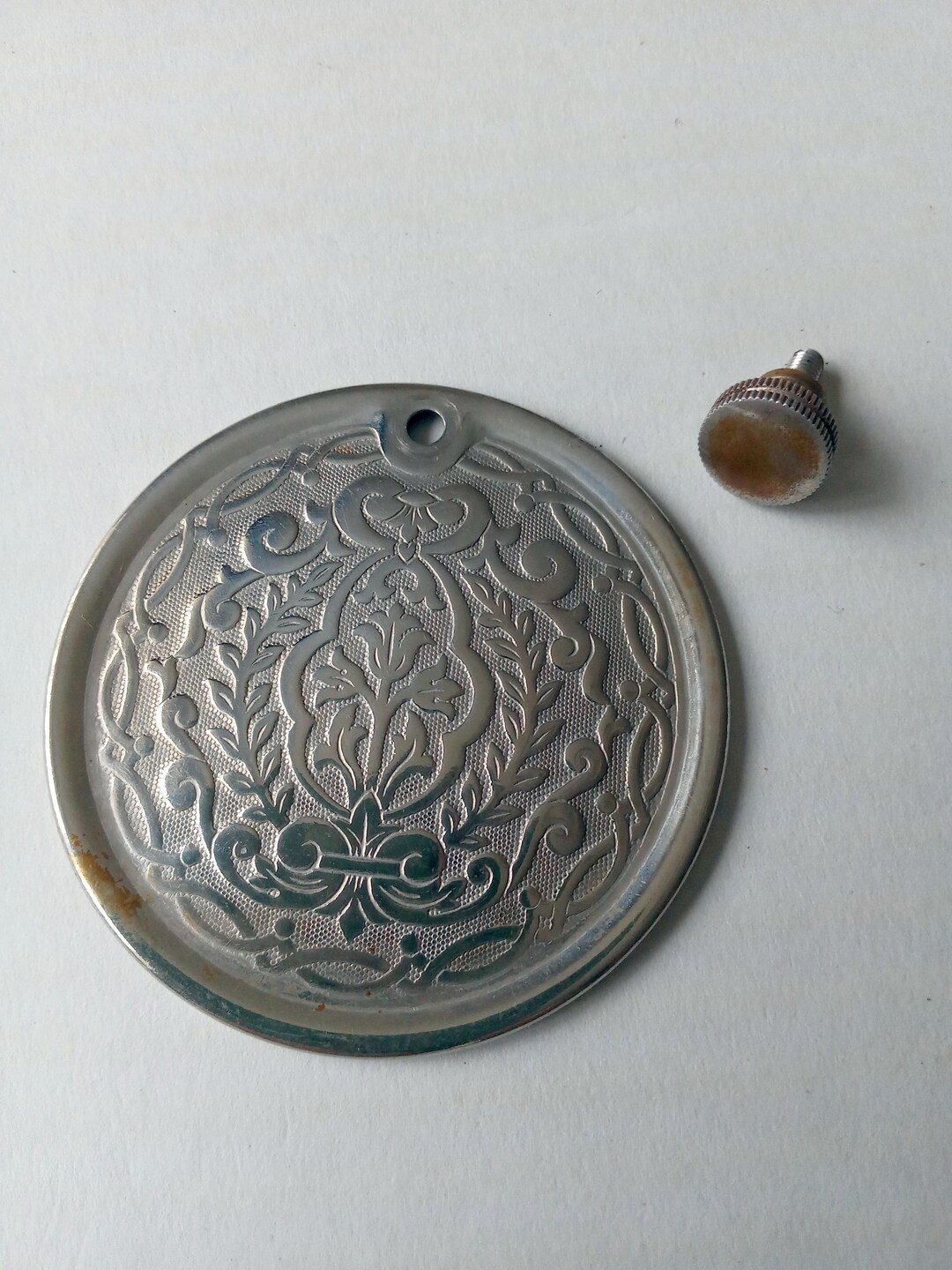 Vintage Side Access Panel Cover Plate With Screw From 1930s Singer 66K ...