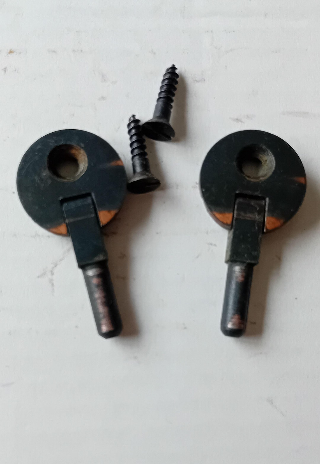 Pair of Singer Cabinet/table Hinges, Lollipop Tilt Pins, Pin Hinges ...