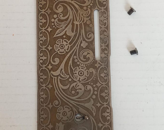 Vintage Singer Faceplate End Cover From Early 1910s Sewing Machine 27K ...