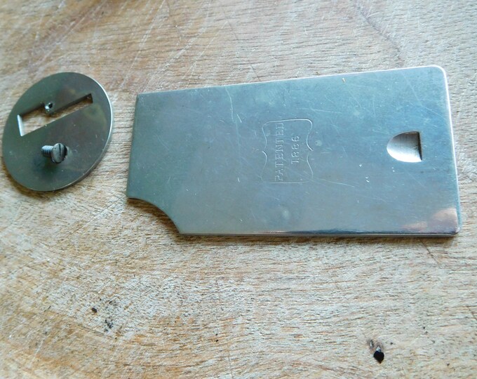Singer Front Slide Plate Cover and Feed Dog Cover From VS3 1900s - Etsy