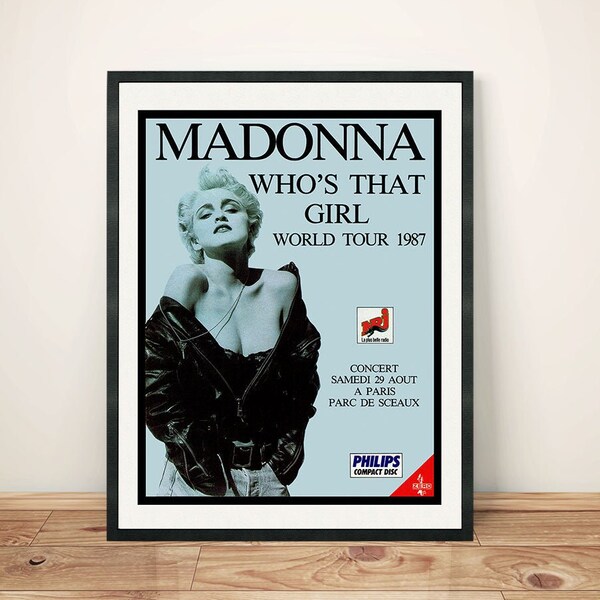 80s Fashion Poster - Etsy