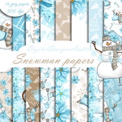 Winter Theme Backgrounds Icy Frozen Winter Snowflake - Etsy Canada