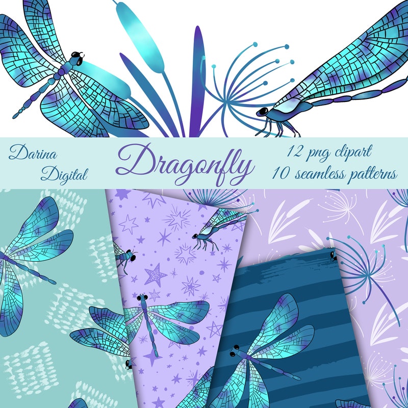 Dragonfly Paper - Etsy