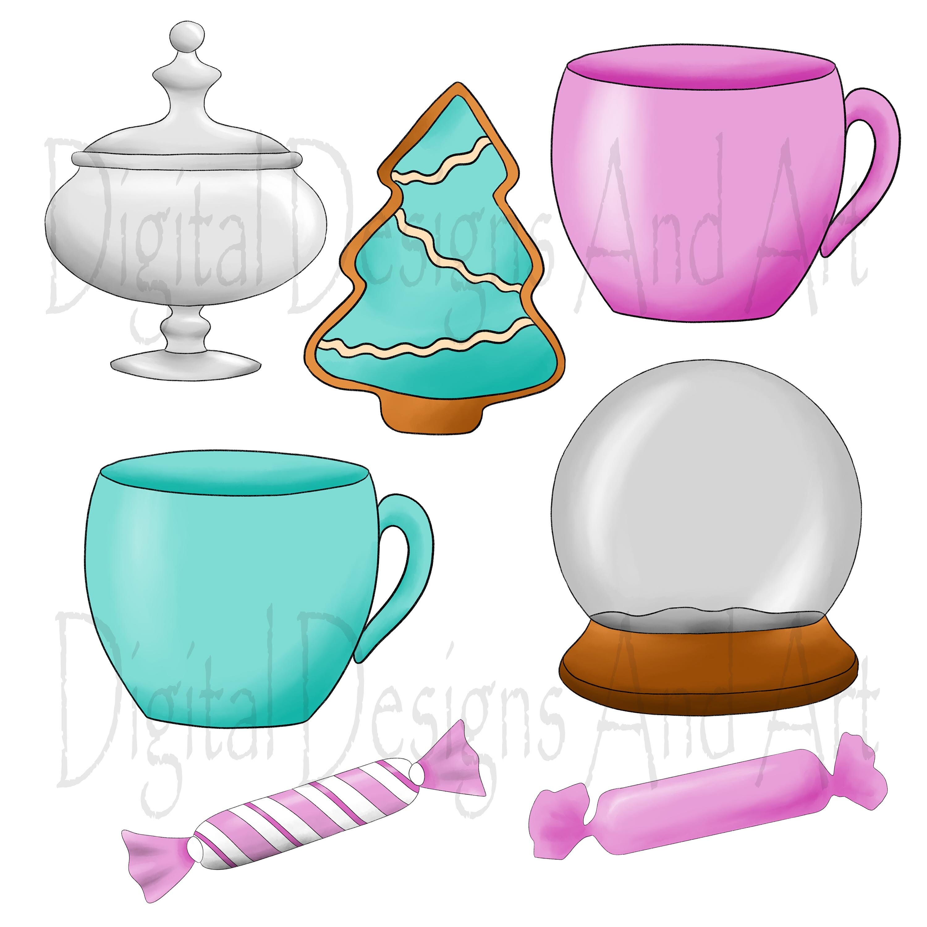 Christmas Sweets Clipart, Gingerbread Man, Gingerbread Cookies ...