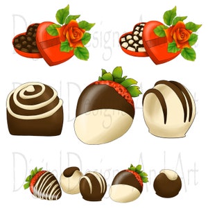 Valentines Clipart, Valentines Candy, Chocolate Candy, Valentine ...