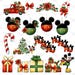 Christmas Willie Clipart, Mouse Clipart, Xmas Clipart, Watercolor ...