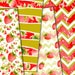 Strawberry Digital Paper, Digital Background, Watercolor Paper ...