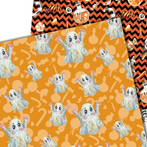 Halloween Digital Paper, Halloween Witch Pattern, Sweets Paper Pack ...