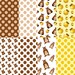 Bear Clipart, Teddy Bear Clipart, Bear Digital Paper, Bear Background ...