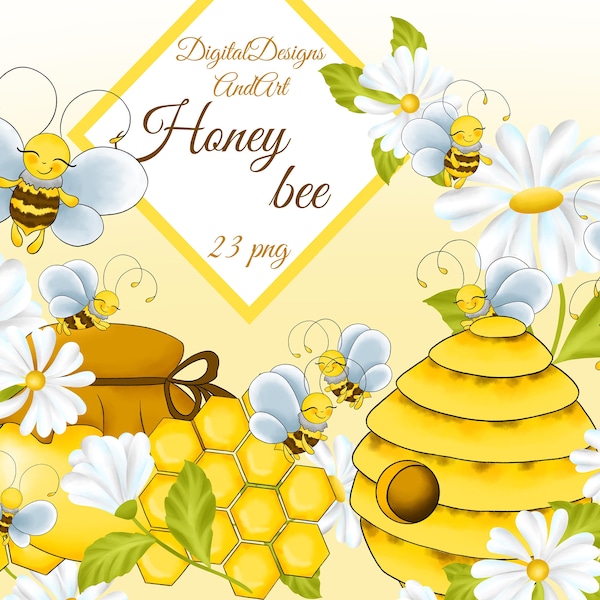 Cute Bugs Clipart - Etsy