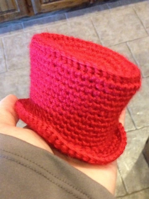 Crochet Pattern Top Hat, Top Hat Crochet Pattern, Mad Hatter Pattern ...