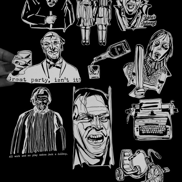 Stanley Kubrick Stickers - Etsy
