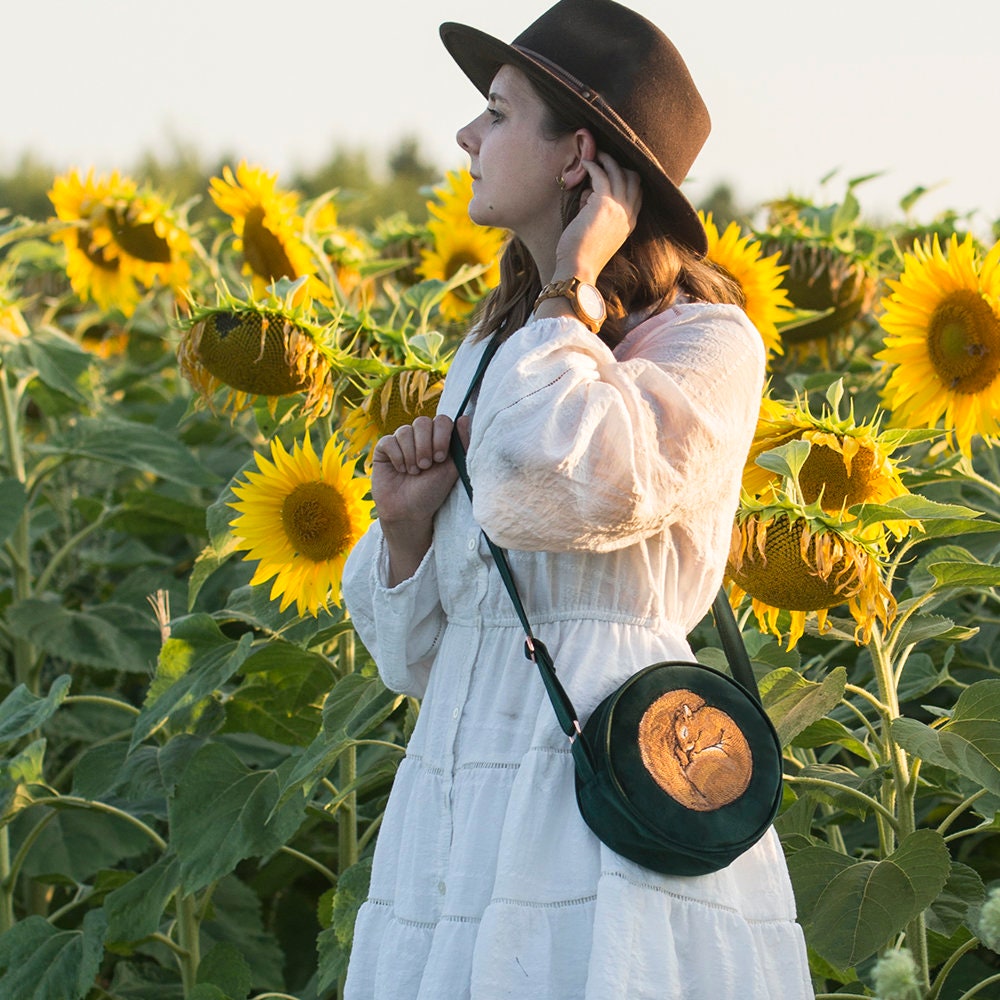 A Handbag With a Cute Squirrel - Etsy