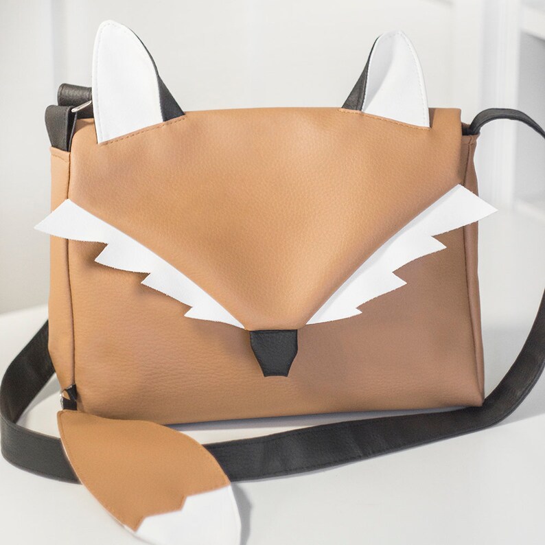 FOX Messenger Bag - Etsy