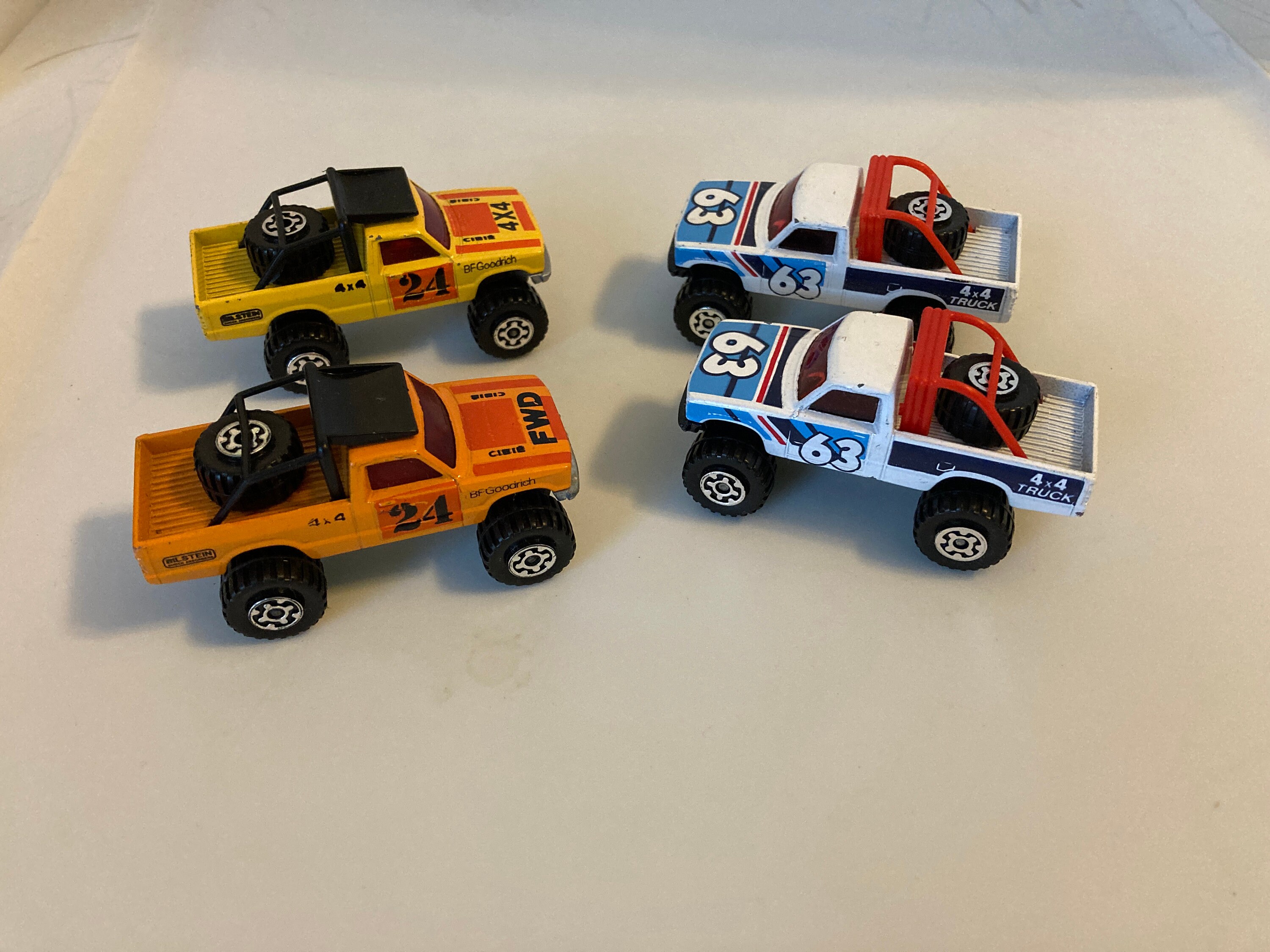 Push & Pull Toys 4 Vintage Lesney Matchbox Superfast MB13 4x4 Open Back ...
