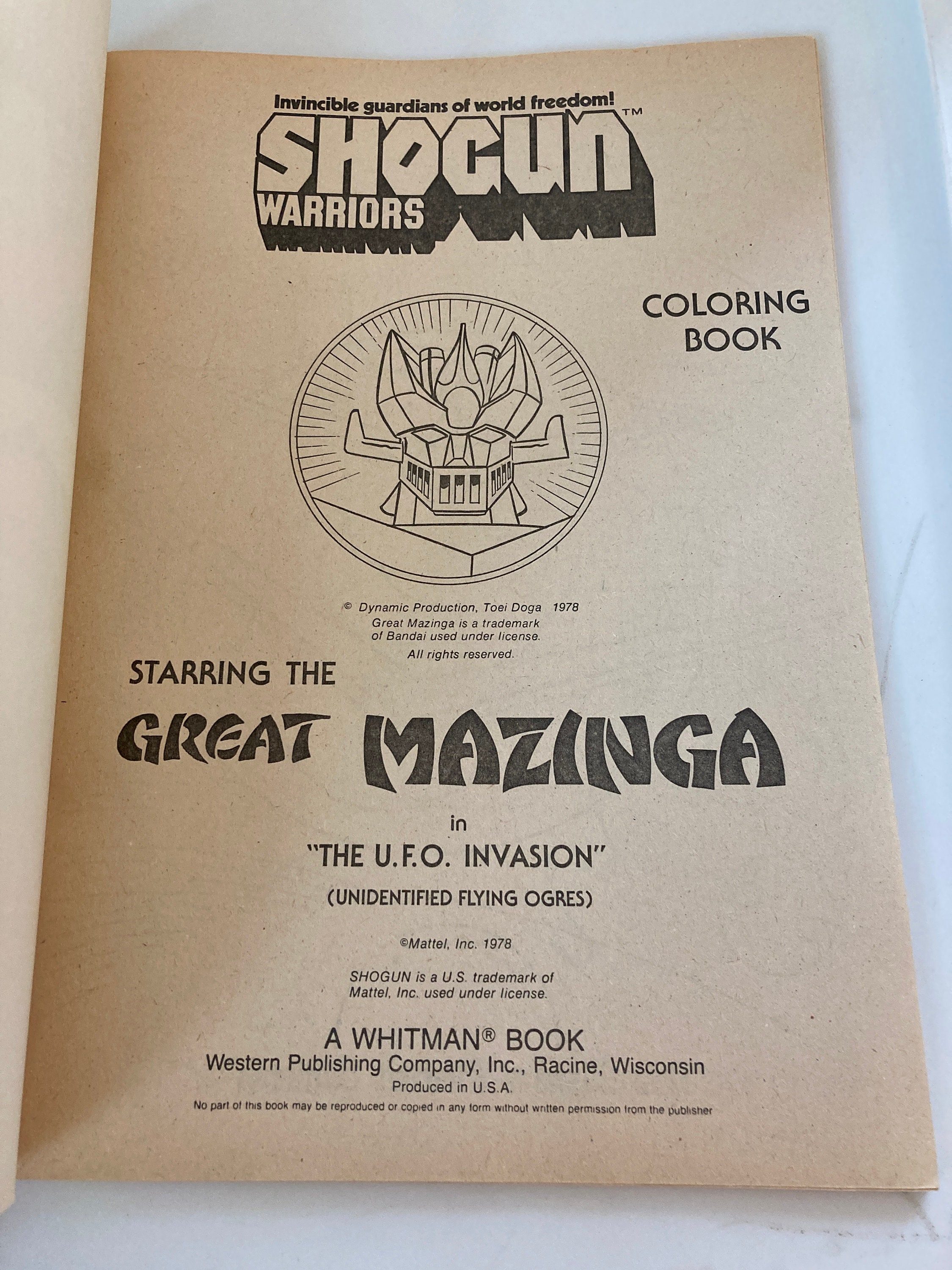 Shogun Warriors Coloring Pages