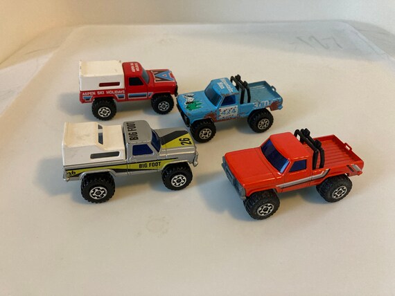 Push & Pull Toys 4 Vintage Lesney Matchbox Superfast MB13 4x4 Open Back ...
