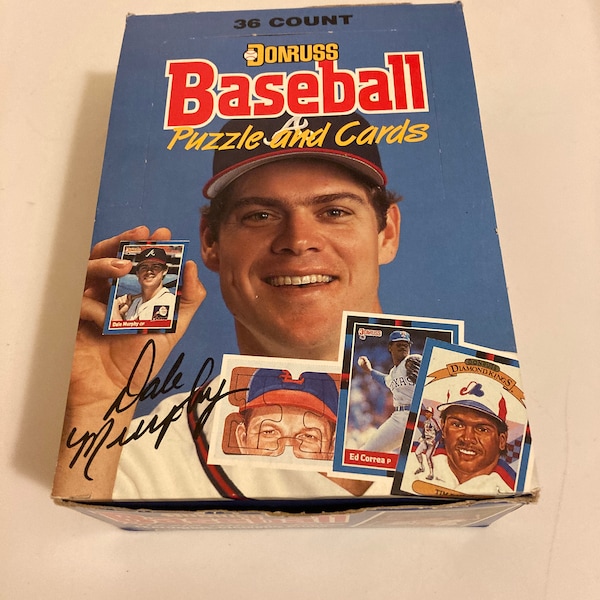 Unopened Baseball Card Box - Etsy