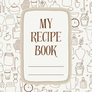 Digital Recipe Book - Etsy