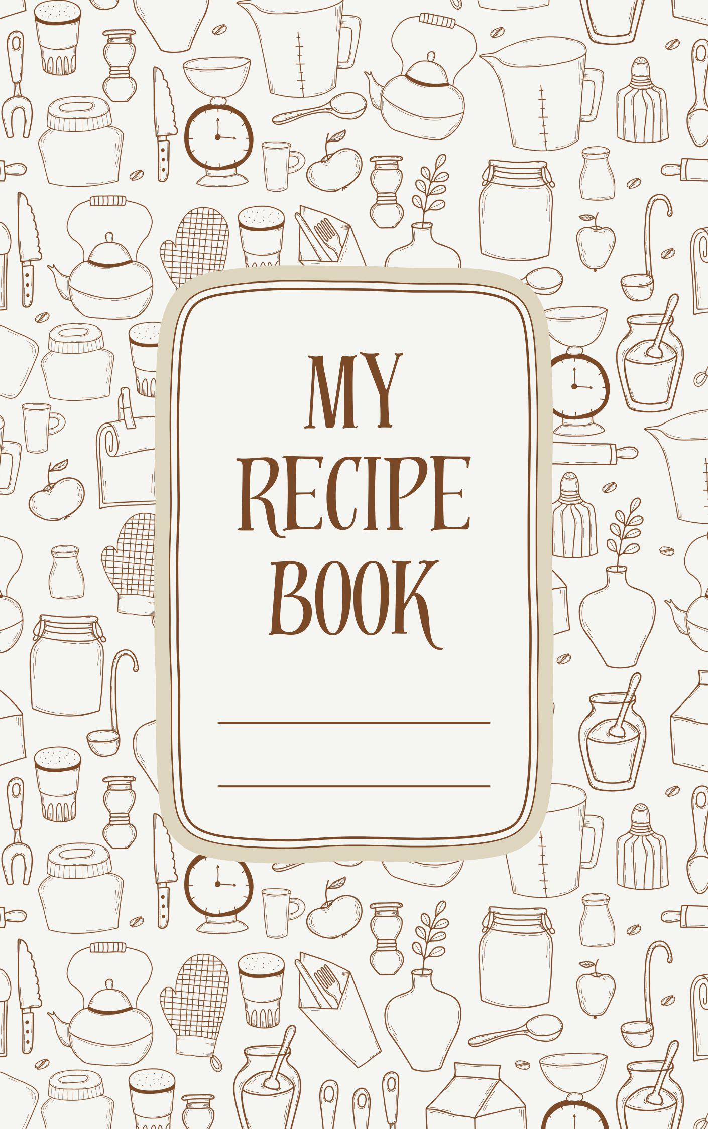 Digital Recipe Book - Etsy