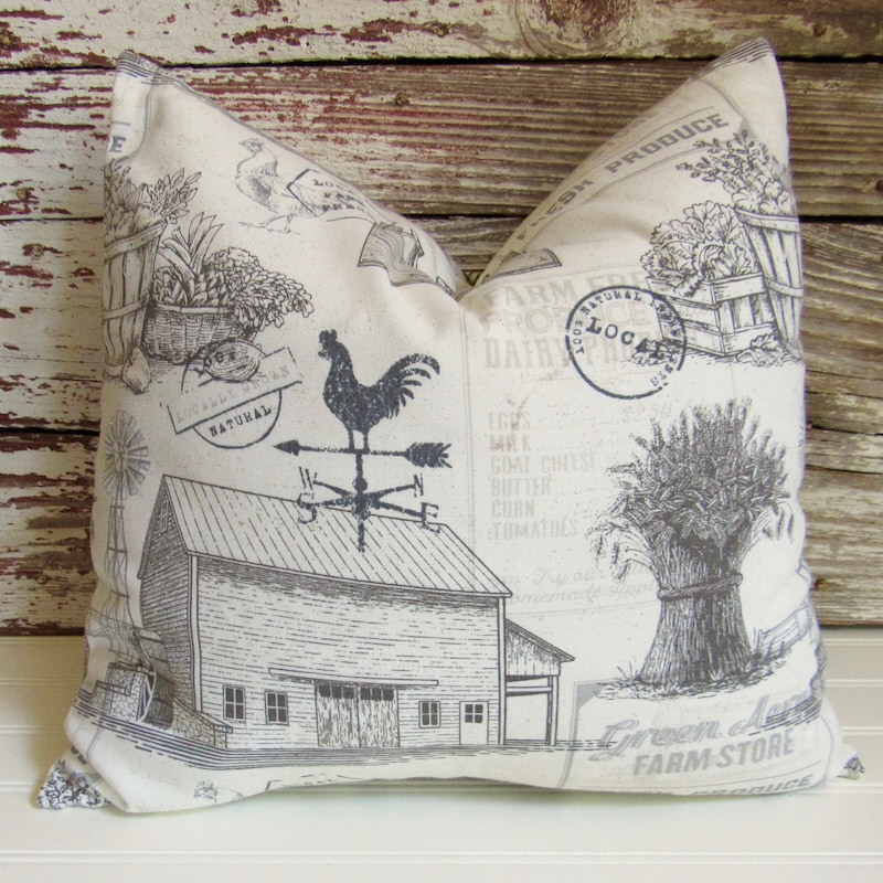 Farmhouse Pillows - Etsy