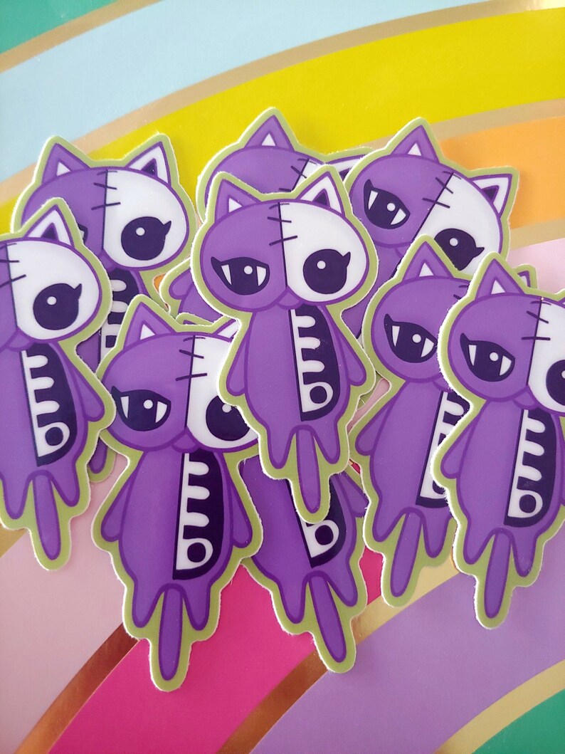 Honekoneko Vinyl Sticker - Etsy