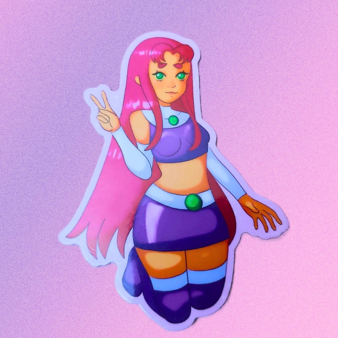 Starfire Vinyl Sticker - Etsy