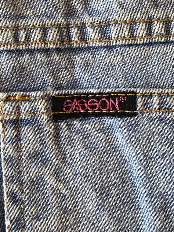 1980’s Sasson Jeans, Vintage 80’s High Waisted Stone … - Gem
