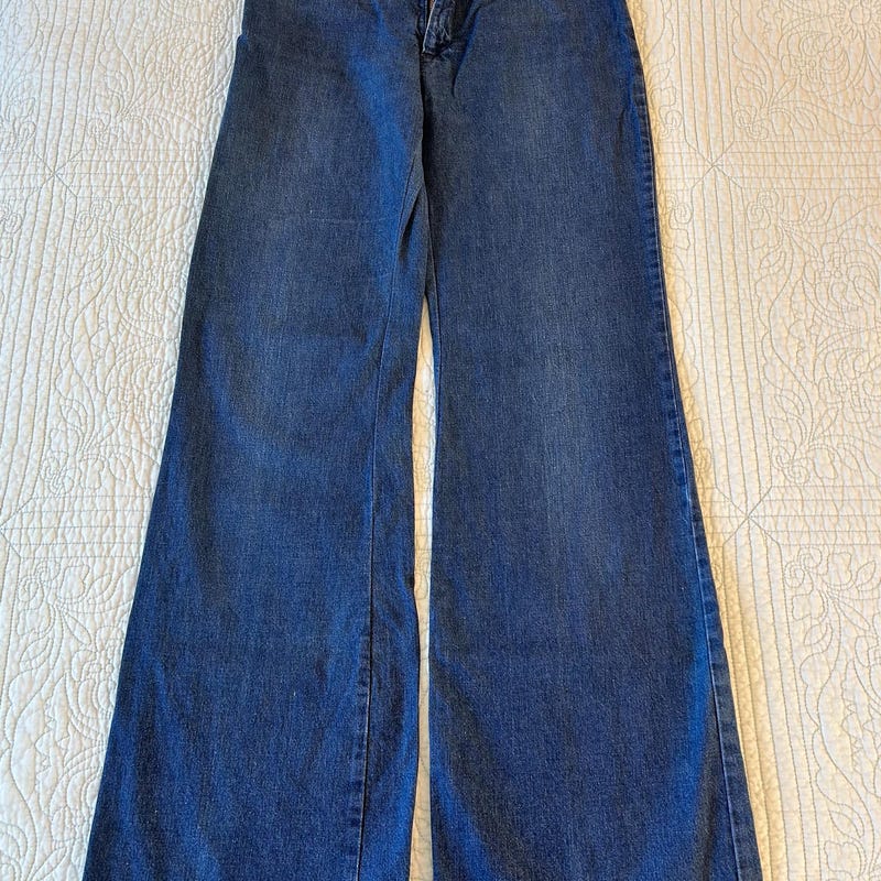 Bell Bottom Jeans - Etsy